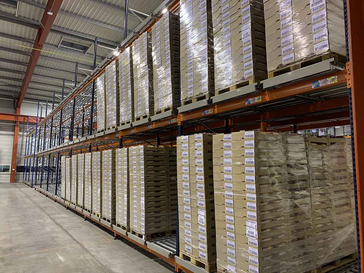 rayonnage palettes dynamique | Technirack